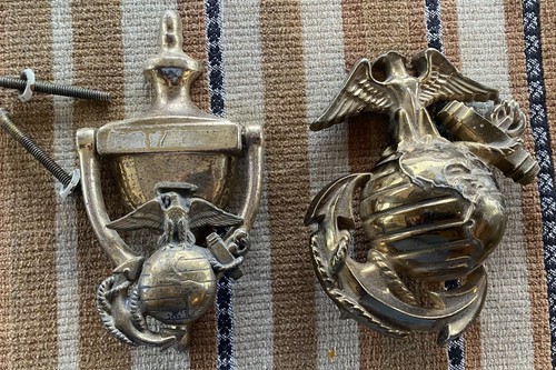 USMC Marine Corps Large EGA Eagle Globe Anchor Emblem And Door Knocker ...