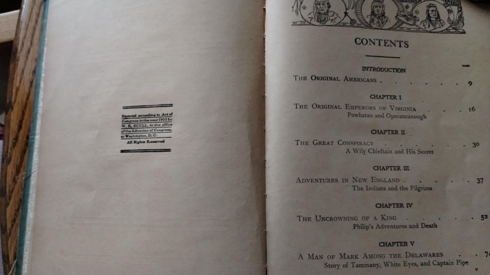 Vintage True Stories of the American Indians, 1903, by Edward S. Ellis ...