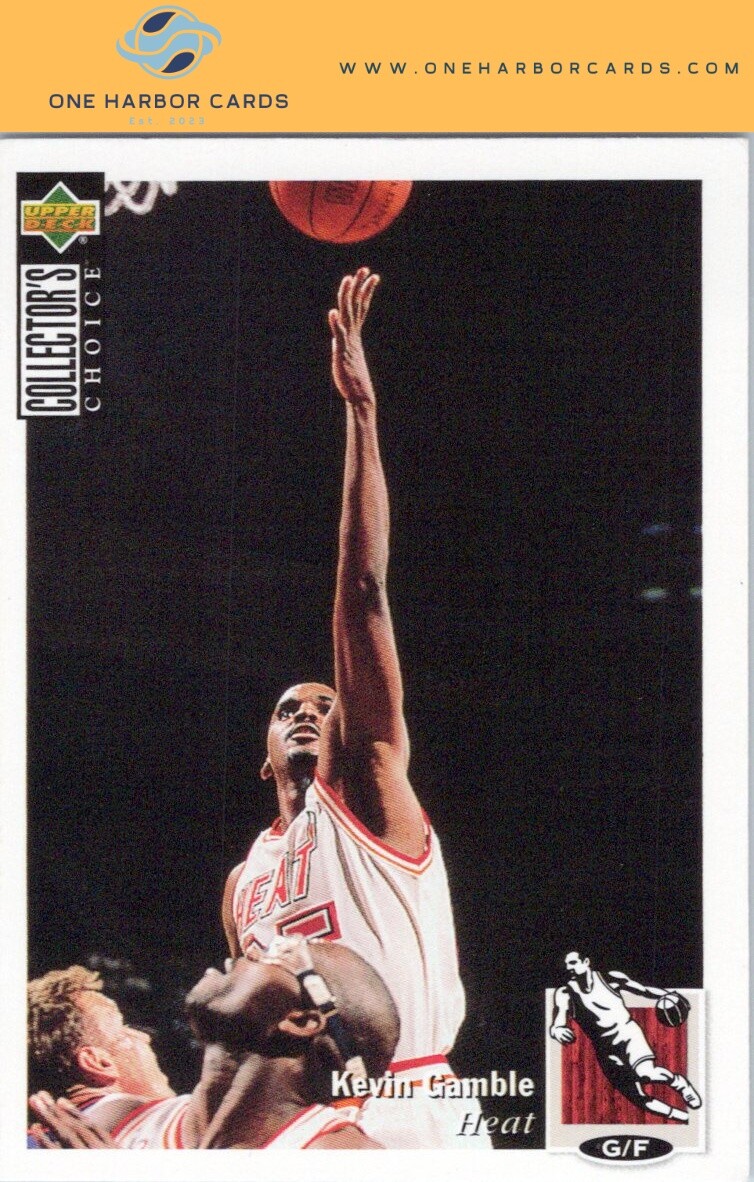 1994 Collector's Choice Spanish Miami Heat Basketball Card #330 Kevin ...