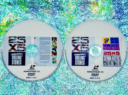 The Rolling Stones 25X5 aka 63-89 Remaster from LaserDisc to 2 DVD ...