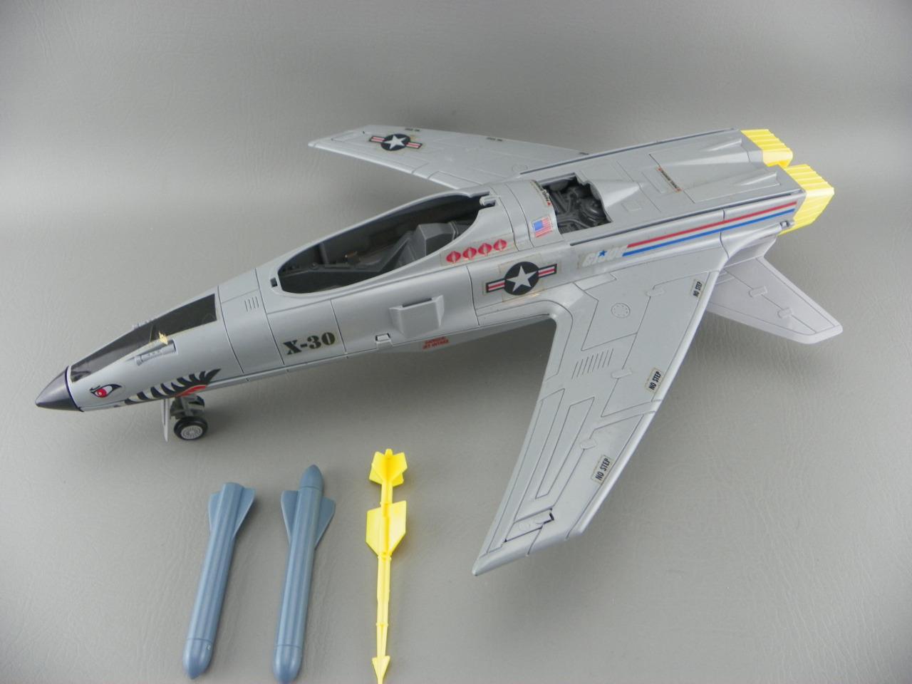 Vintage 1986 Hasbro ARAH GI Joe CONQUEST X-30 Jet & Parts Unbroken ...