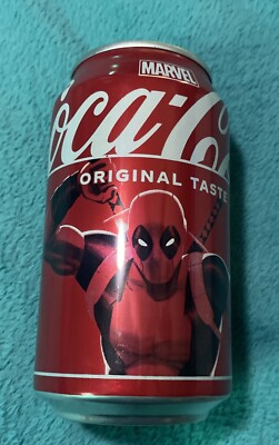 Marvel Coca-Cola Deadpool Collectors Can UNOPENED | eBay