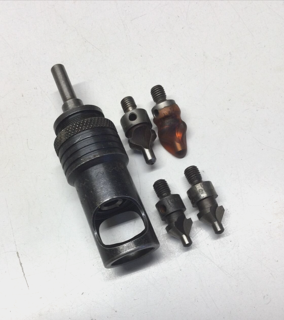 BE 565 1/4-28 Threaded Microstop Countersink Cage with 100° & 82 ...