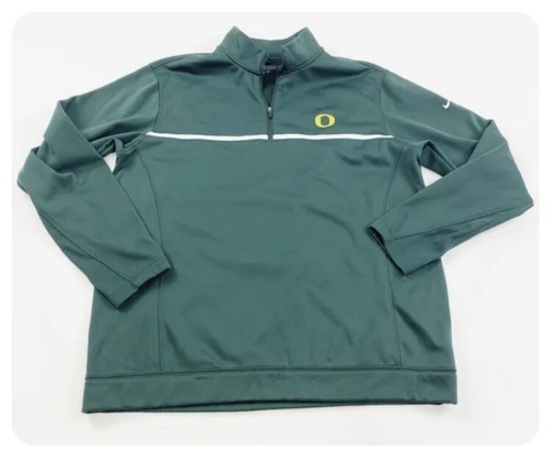 Oregon Ducks Nike Golf Therma-Fit Fleece Men’s Large Track Jacket NCAA ...