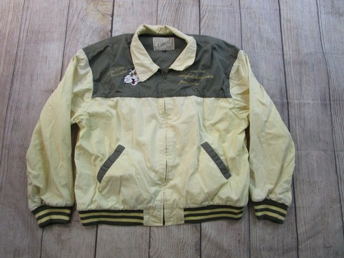 VTG Guess Yellow Green A Joy To Wear Guess Clothes Embroidered Jacket ...