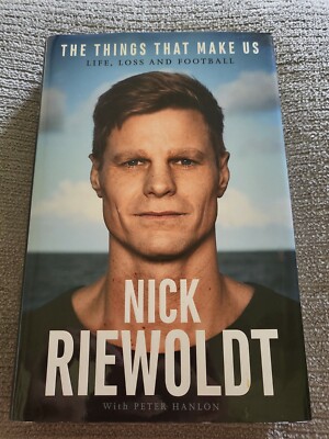The Things That Make Us Nick Riewoldt Book novel AFL football Hard ...