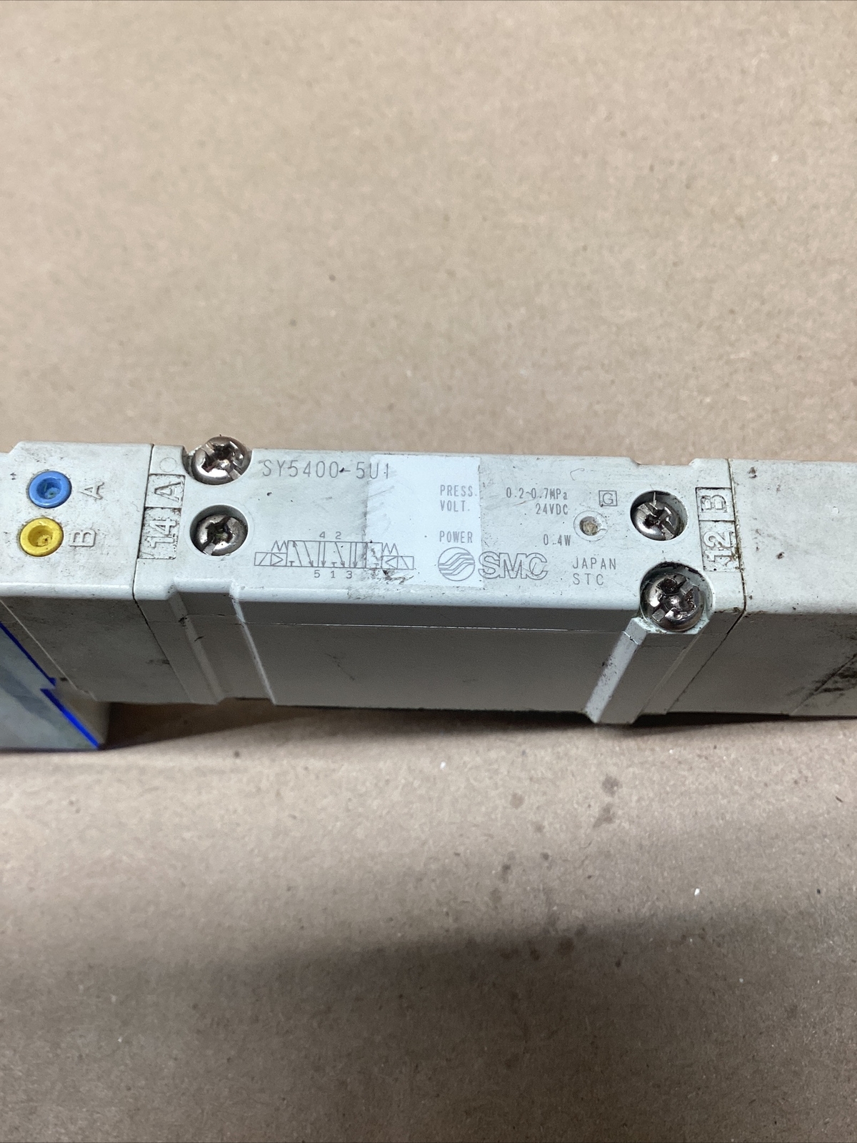 SMC Solenoid valve SY5400-5U1 #700PT78FML | eBay