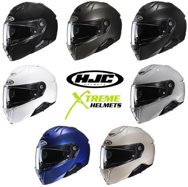 HJC i91 Helmet Flip up Modular Inner Shield Pinlock Ready DOT ECE XS ...