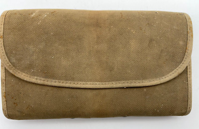 Vintage Canvas Fly / Cast Wallet | eBay