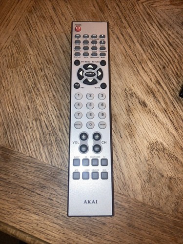 GENUINE ORIGINAL AKAI Tv/dvd remote control HOF051665DS WORKS GREAT | eBay