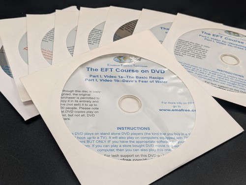 EFT: Emotional Freedom Techniques: Instruction: The EFT Course 8 DVDs ...