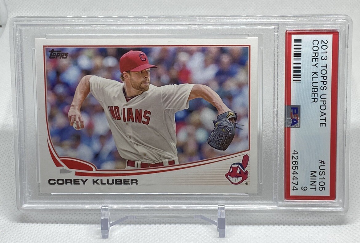 Corey Kluber 2013 Topps Update Rookie RC #US105 Cleveland PSA 9 | eBay