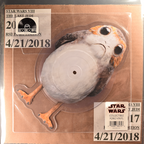 NEW MINT SEALED STAR WARS THE LAST JEDI JOHN WILLIAMS RSD PORG VINYL EP ...