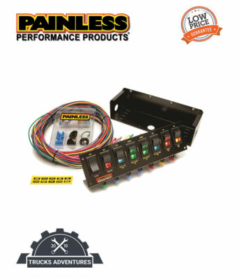 Painless Wiring 50303 8-Switch Fused Panel | High-Quality Auto Part ...