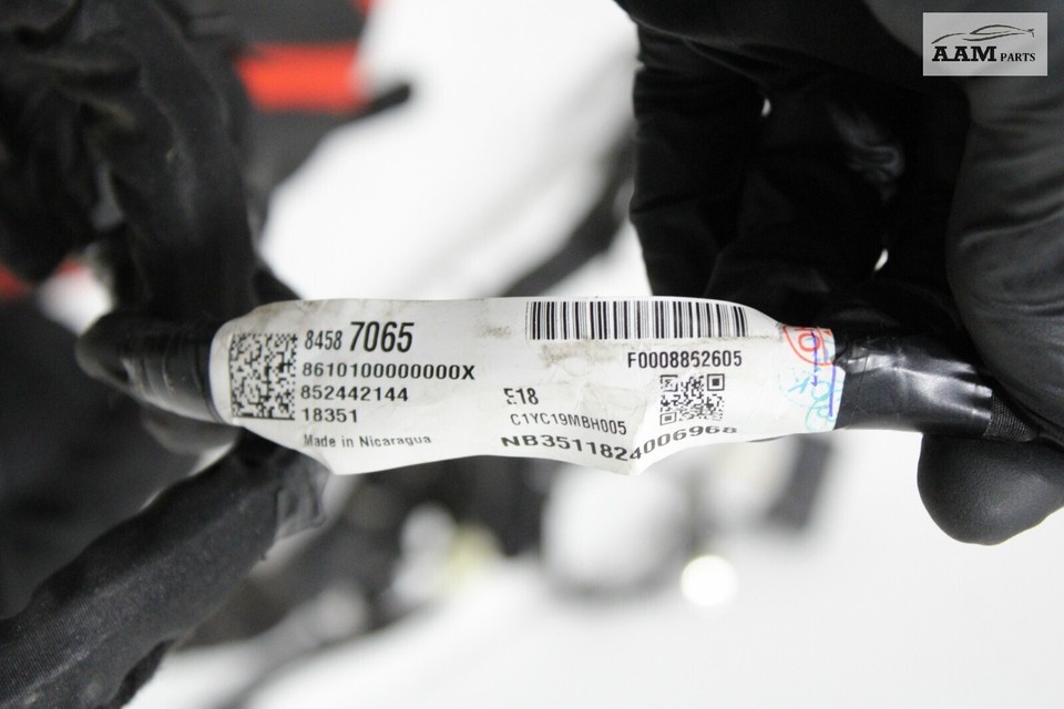 2018-2021 CHEVROLET TRAVERSE 3.6L LT MAIN BODY WIRE WIRING HARNESS ...