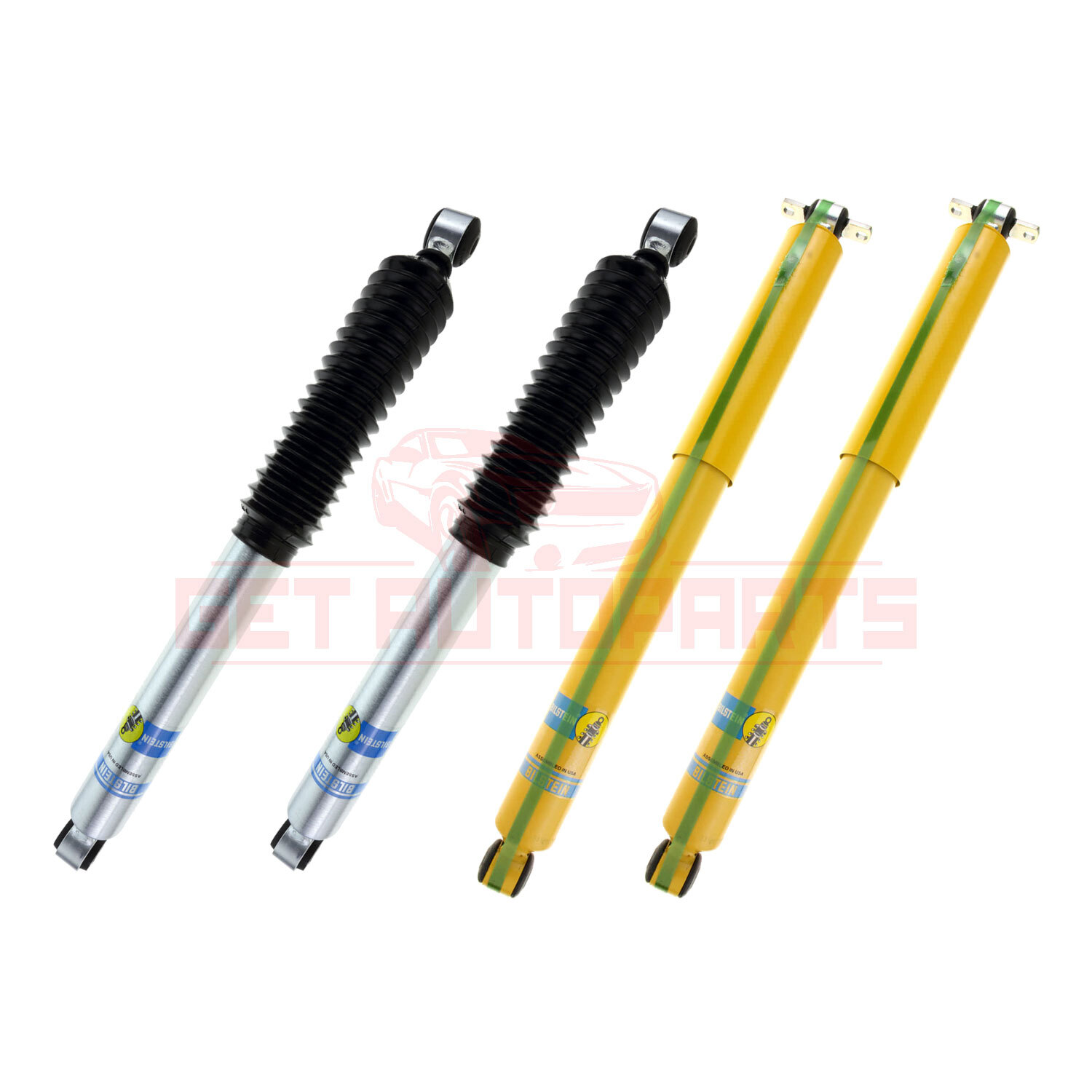 Kit4 Bilstein 5100 0-2.5"Front 0-1"Rear lift shocks for FORD Excursion ...