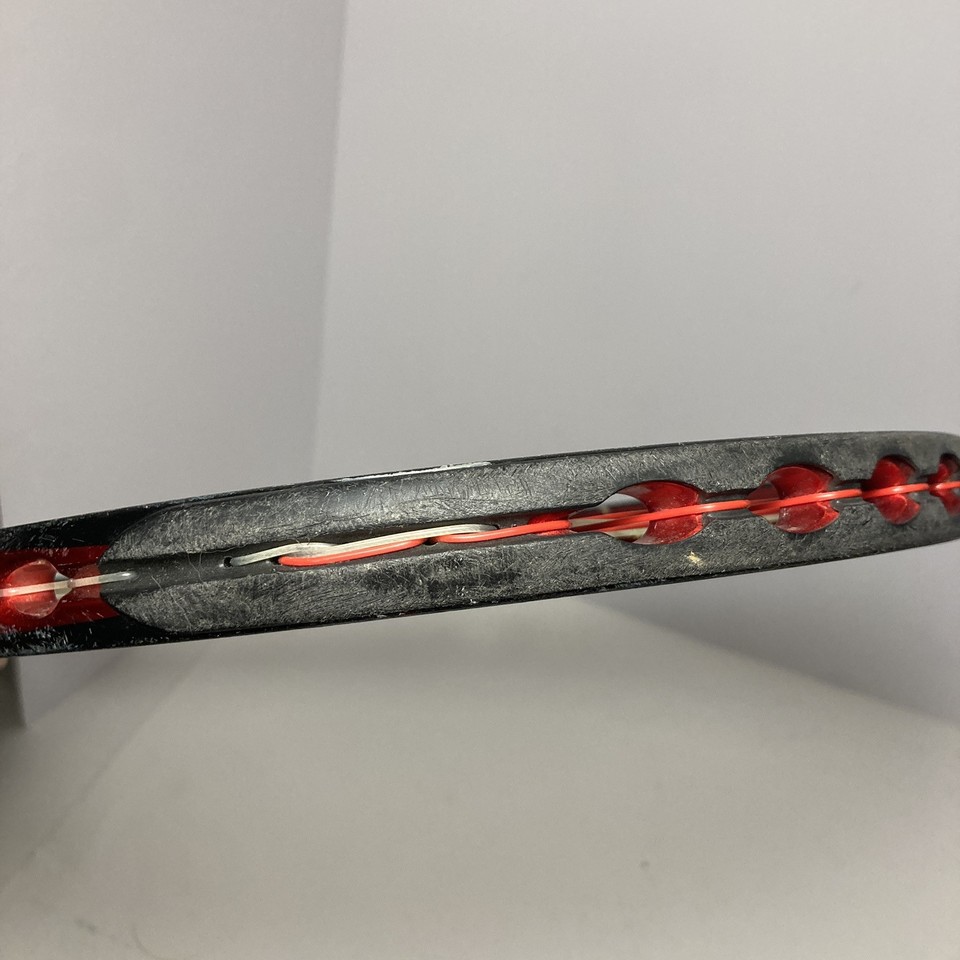 Prince O3 Red Midplus Tennis Racket - 4 1/4" Grip - 105 sq. in. - 1100 ...