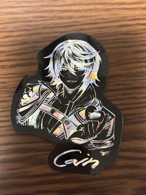 Granblue Fantasy Grafes Hologram Line Drawing Sticker Cain | eBay