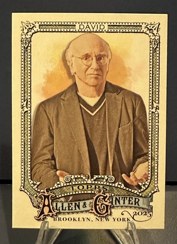 2025 Topps Allen & Ginter Larry David #184 Comedian/Actor/Writer ...