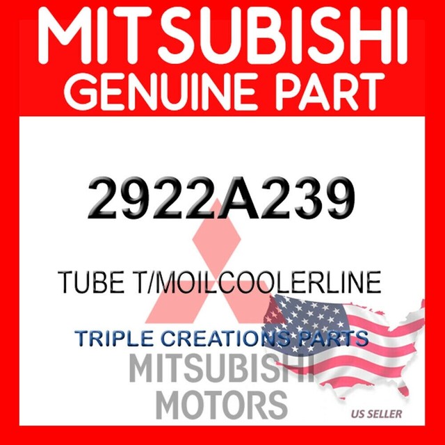 Genuine OEM Mitsubishi 2922A239 Tube Transmission Oil Cooler Line for ...