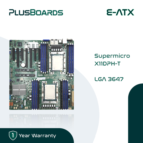 Supermicro X11DPH-T LGA 3647 E-ATX Motherboard Tested w/ 2x Silver 4114 ...