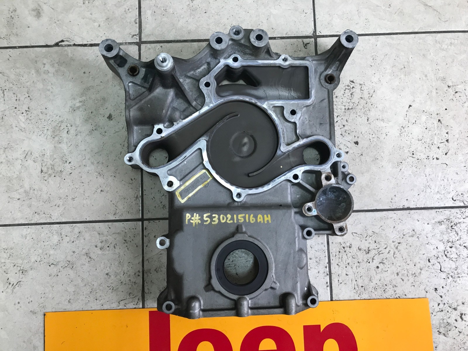 JEEP DODGE 5.7L HEMI TIMING CHAIN COVER 53021516AH CHRYSLER OEM MOPAR ...