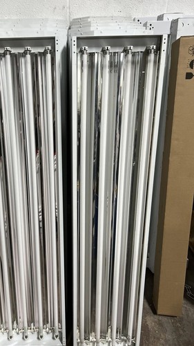 RAB LIGHTING RB4T5 4 LAMP T5 HIGH BAY FIXTURE WITH BULBS | eBay