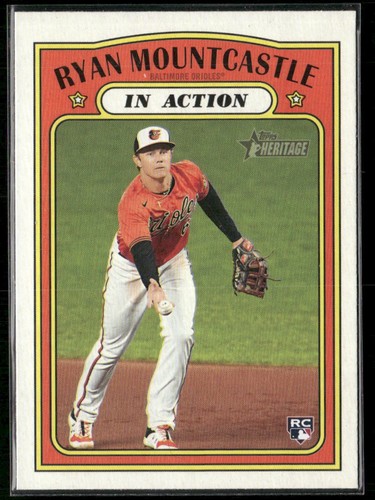 2021 Topps Heritage #186 Ryan Mountcastle | eBay