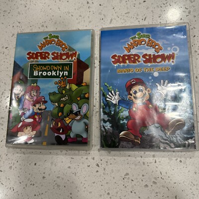 Lot Of 2 DVDs - The Super Mario Bros. Super Show! | eBay