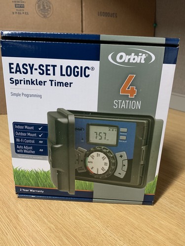 Orbit 4-Station Digital Indoor/Outdoor Irrigation Timer | eBay