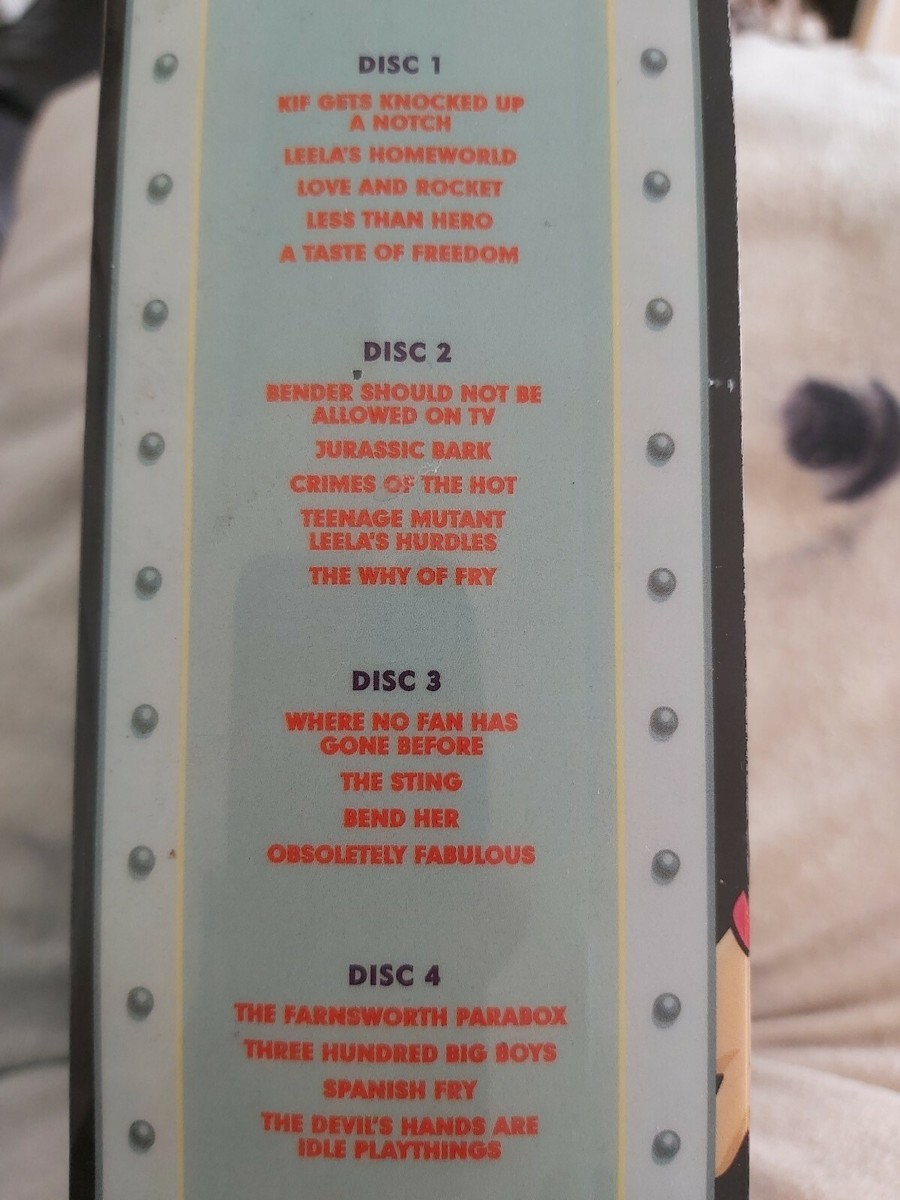 Farnsworth Parabox Quotes Futurama Full Season 4 [DVD] 4 Disc Box