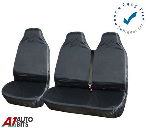 Heavy Duty Waterproof Front Seat Covers Protectors For Renault Master ...