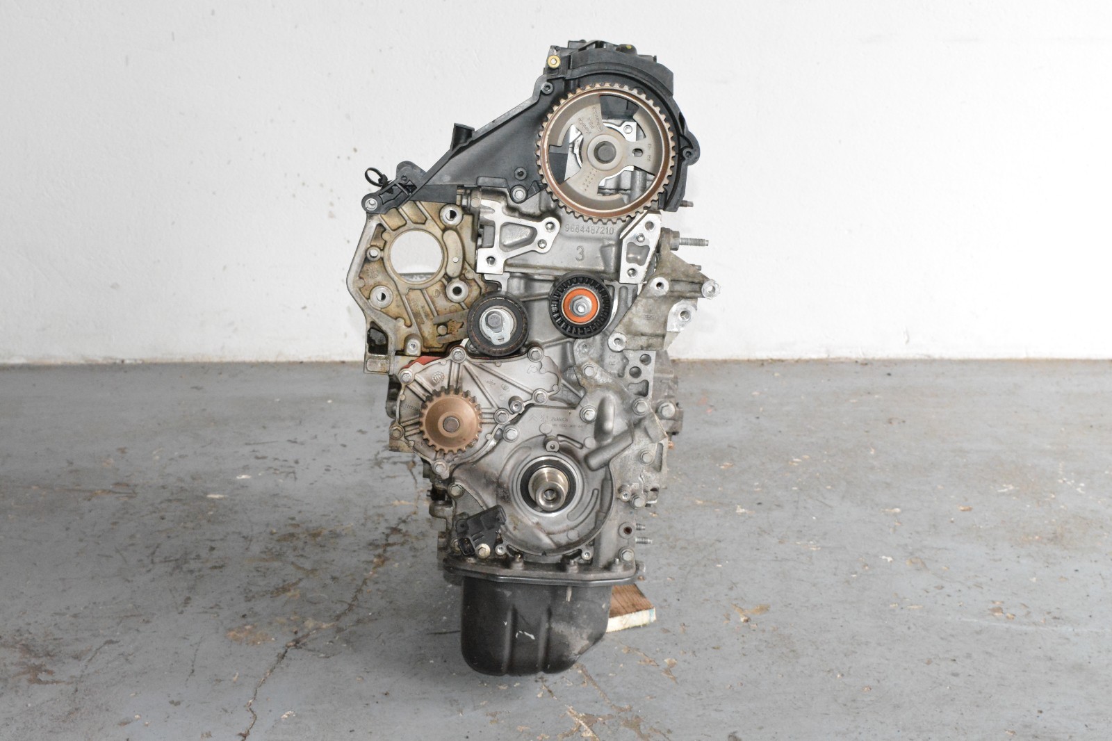 FORD FIESTA MK6 2012 1.4 TDCI KVJA 51KW 70HP BARE ENGINE MOTOR GOOD ...