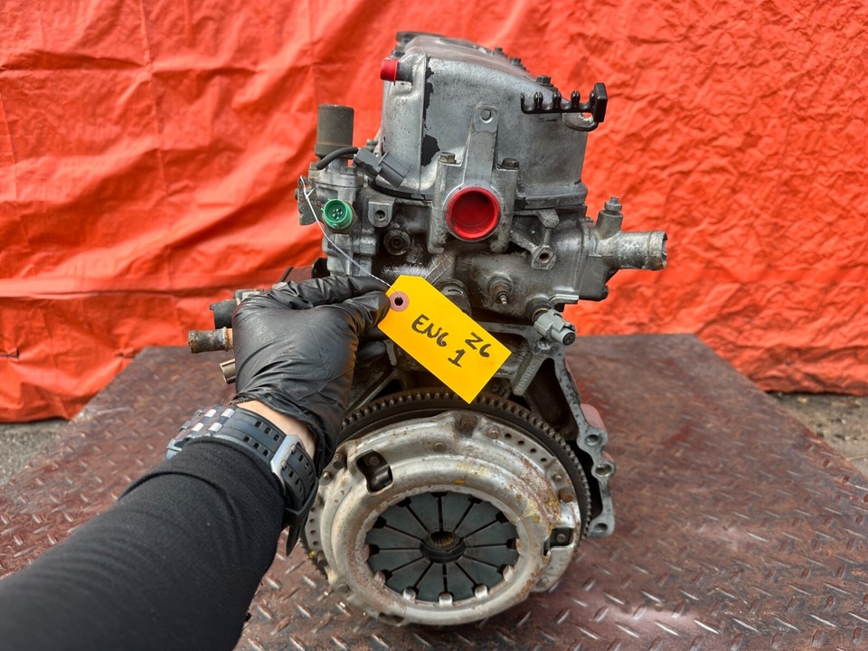 92-00 HONDA CIVIC D16Z6 VTEC ENGINE MOTOR LONG BLOCK - OEM FACTORY D16 ...