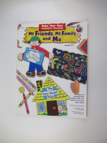 My Friends My Family And Me - Make Your Own Emergent Readers | eBay