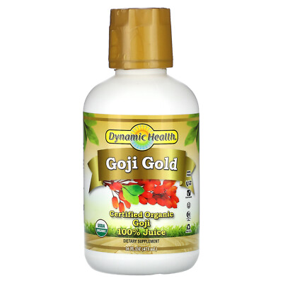 Goji Gold, Certified Organic Goji 100% Juice, 16 fl oz (473 ml) | eBay