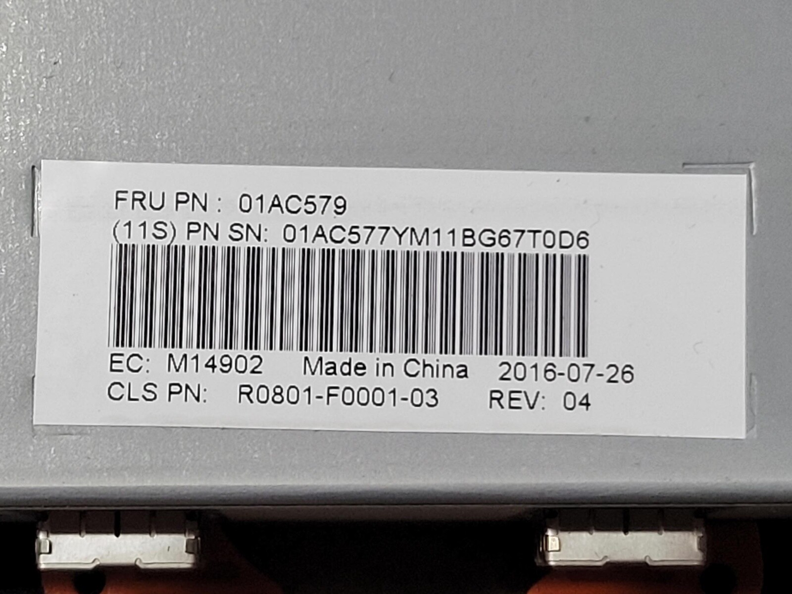 IBM V7000 GEN2 EXPANSION CANISTER/CONTROLLER FRU-P/N: 01AC579 01AC577 ...