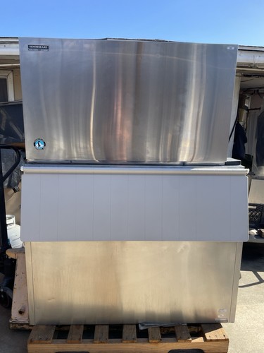 Hoshizaki 1600lb Crescent Cube Ice Machine w/ 800lb Bin KM-1600SWF1 | eBay