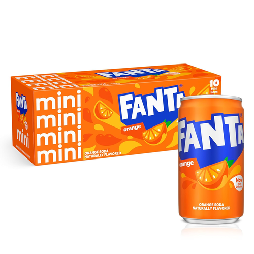 Fanta Orange Soda Can, 7.5 Fl Oz, 10 Pack | eBay