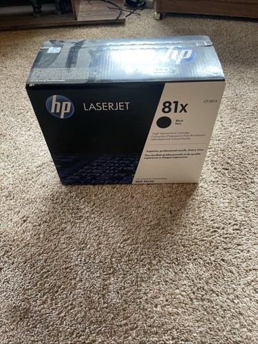 HP LaserJet 81X CF 281X High Yield Toner Cartridge Black For M605, M606 ...