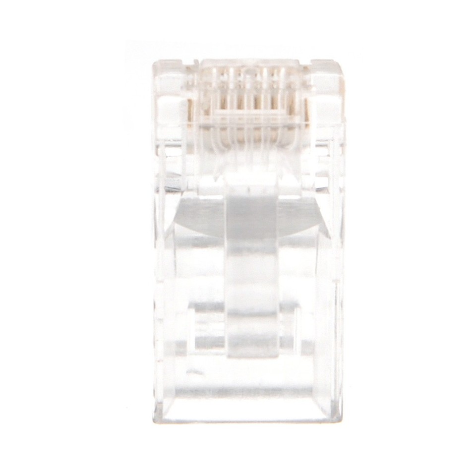 100 Pcs Ethernet Connectors Join Cables Wire Kit Electrical Quick ...