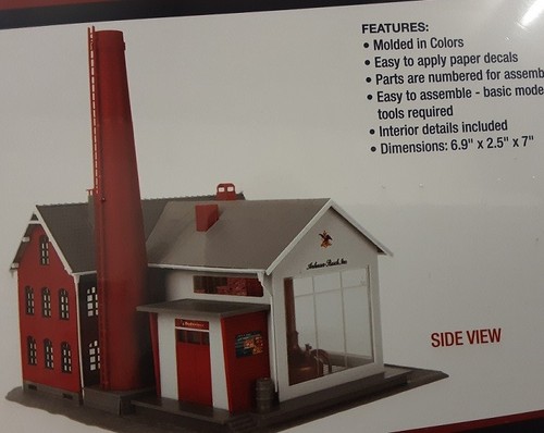 Lionel HO Scale BREWERY KIT Budweiser Building # 2167110 Anheuser Busch ...