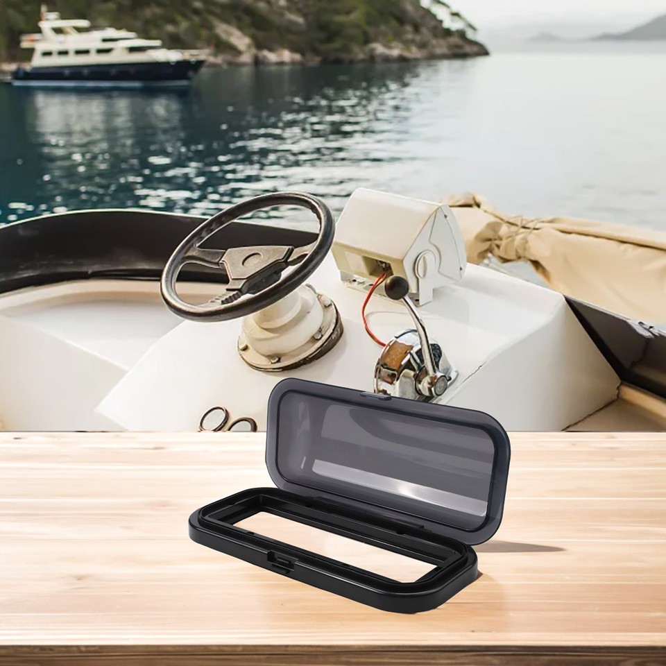 Marine Stereo Cover Waterproof with Flip Up Spring for Secure Boat ...