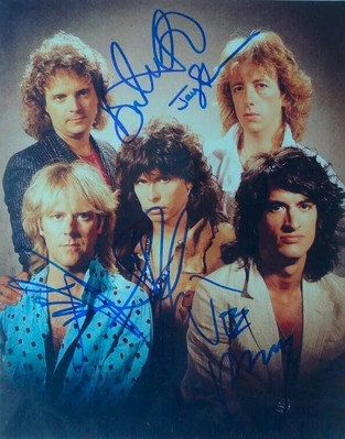 Aerosmith Posing Together Sign Picture 4x6 Picture Celebrity Print | eBay