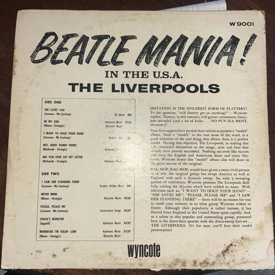 Beatlemania In The USA Vinyl Record | eBay