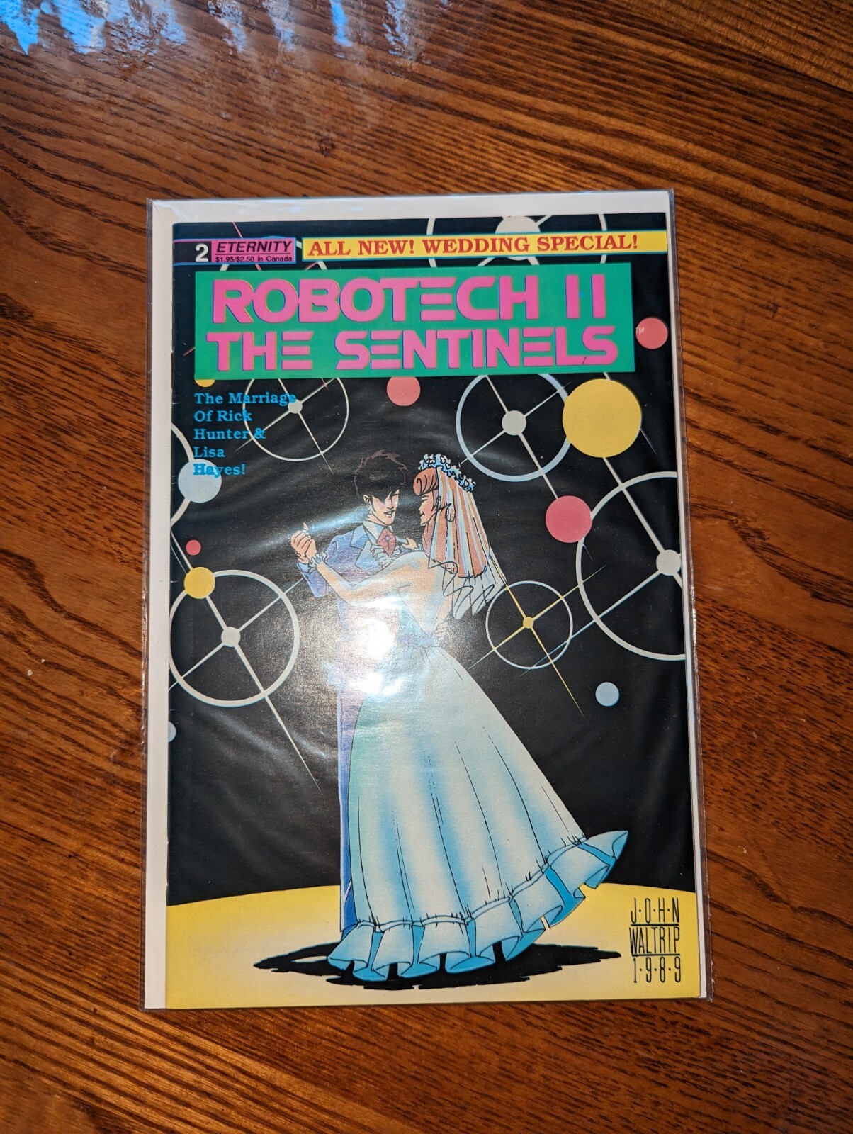 Robotech 2 The Sentinels WEDDING SPECIAL #2 -ETERNITY 1989) | eBay