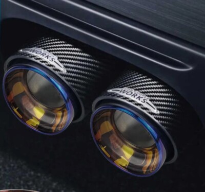 72mm MINI JCW JOHN COOPER WORKS EXHAUST TIP F54 F55 56 F60 R57 R58 R59 ...