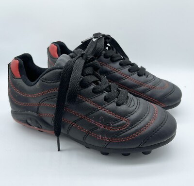 Riddell Boys Quilted Soccer Cleats Sports Shoes Black/Red Size 13 | eBay