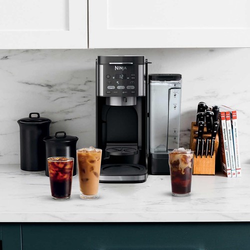 Ninja CFP305 Dual Brew 12 Cup Specialty Coffee System, 4 brew styles ...