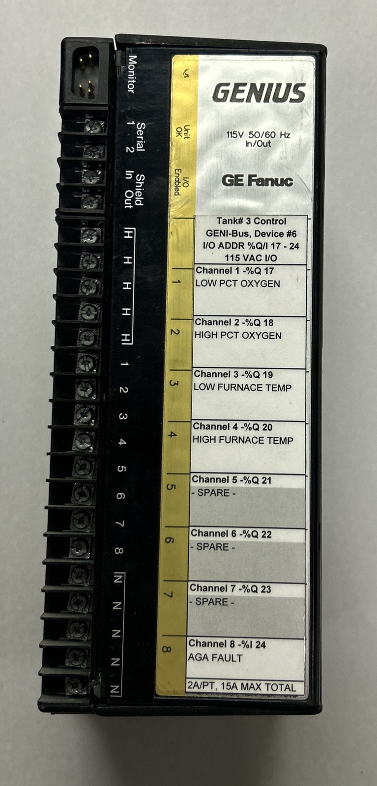 GE FANUC,IC660EBD101F,GENIUS BLOCK I/O MODULE | eBay